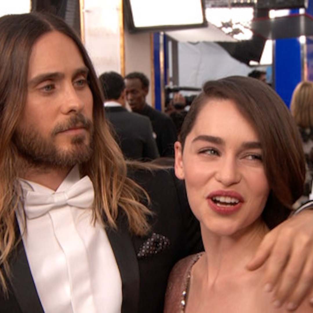 Jared Leto Macks On Emilia Clarke